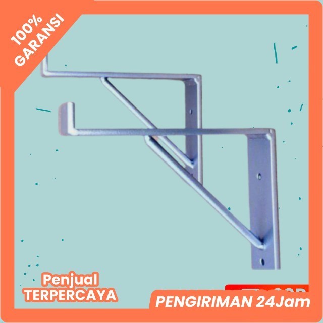 SIKU Wall Shelf Support Angle Bracket Iron Plate Shelf Bracket/ 15 - 50 ...