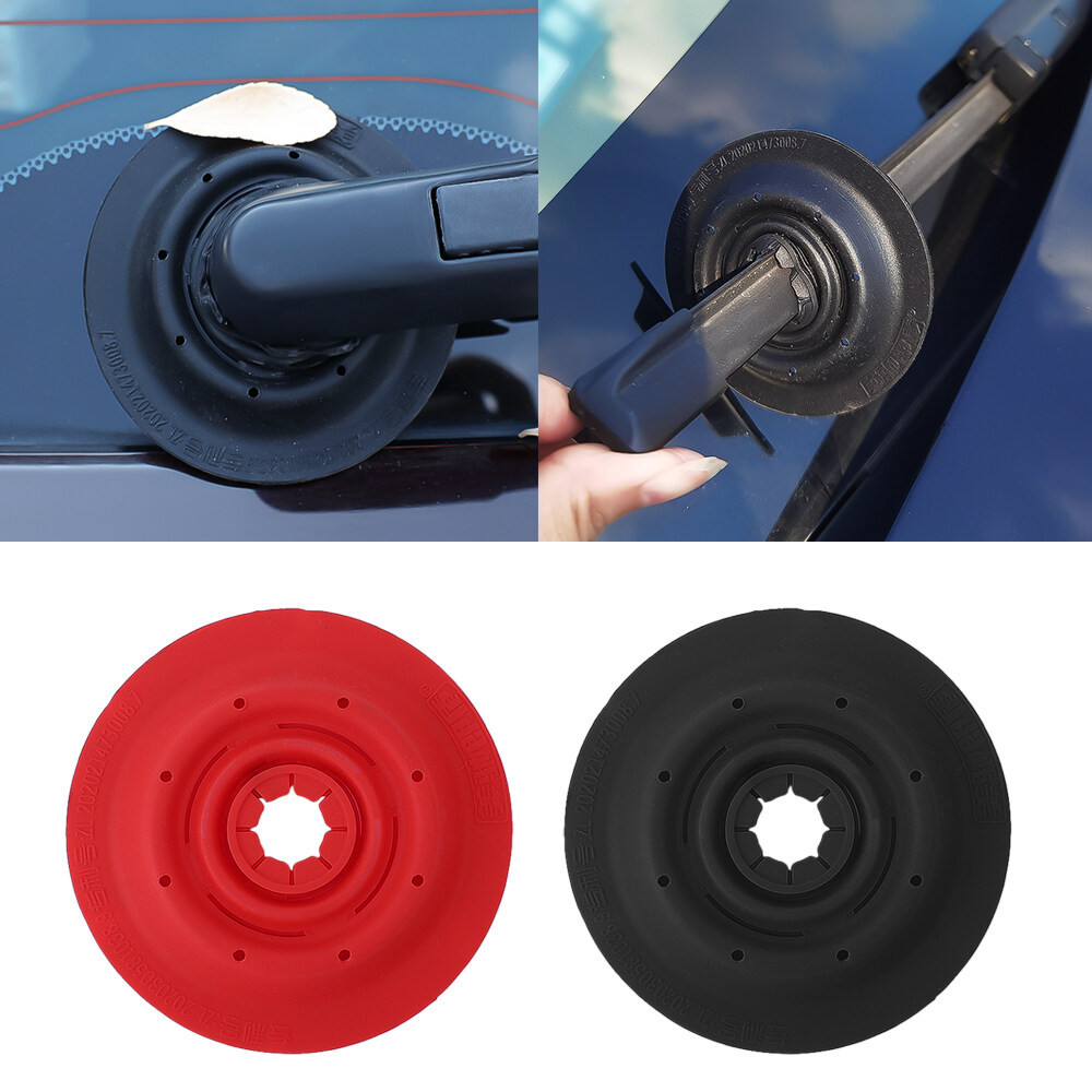 Car Front Wiper Guards Universal Wiper Arm Bottom Hole Protective Cover ...