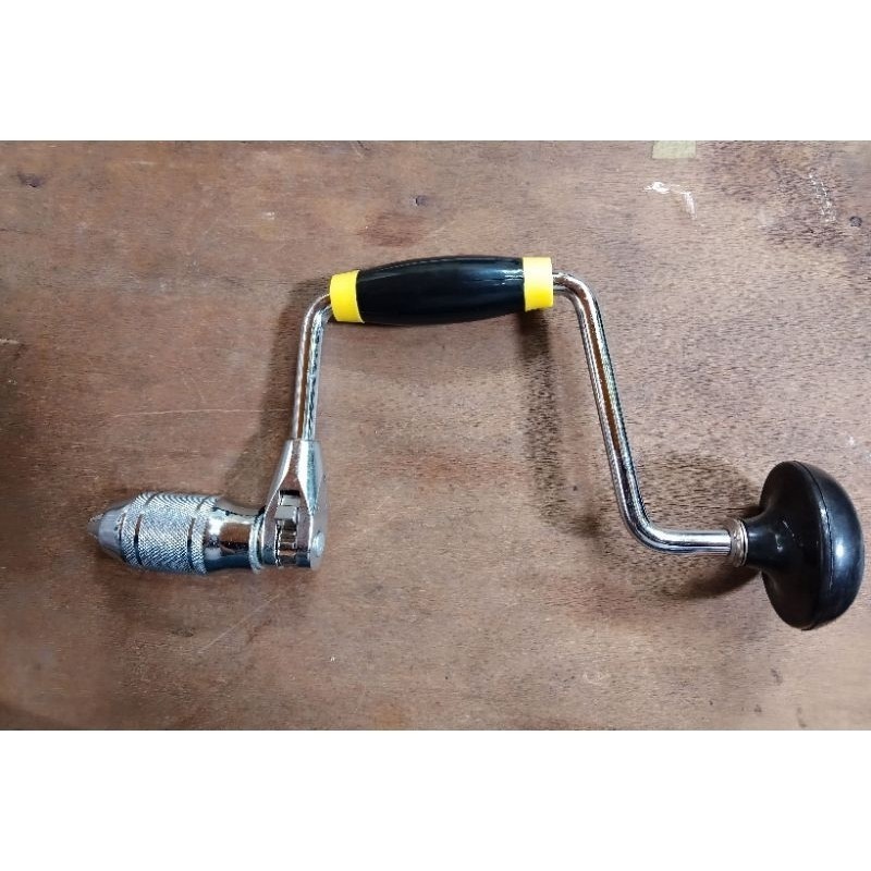 DAIKEN MANUAL ROTARY HAND DRILL HOLE TOOL REVERSIBLE BRACE DRILL FOR ...
