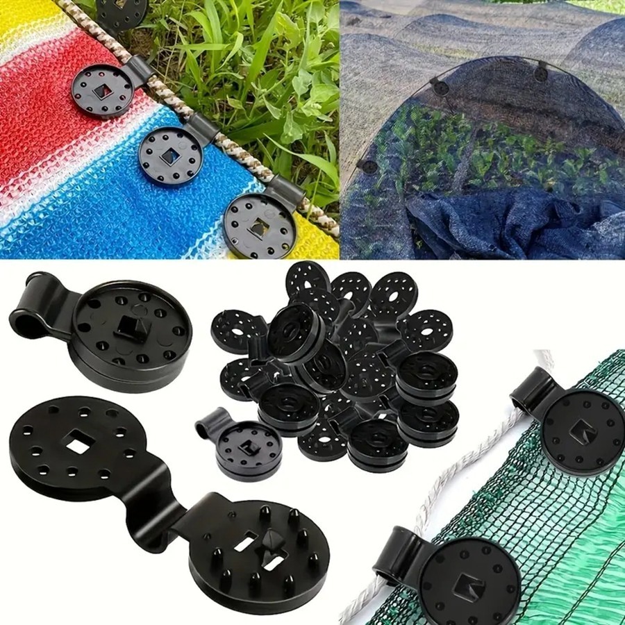 10 Pcs Sun Shade Net Clips Buckle Plants Anti-bird Fence Tent Canopy ...