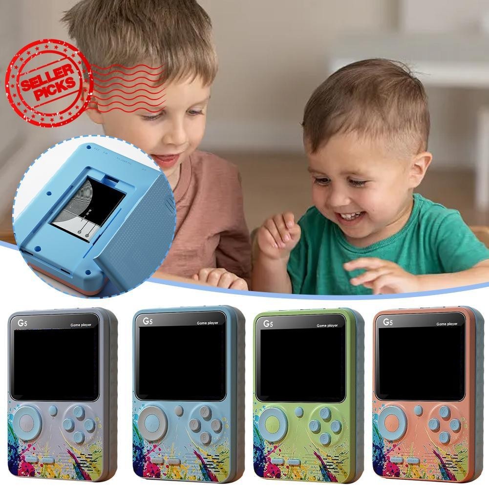 Classic Twoplayer Arcade G5 Mini Handheld Game Console With 500 Games ...