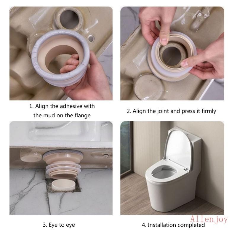 JOY Upgraded Toilet Repair Flanges Rings Toilet Seal Rings Toilet Repair Toilet Rings ...