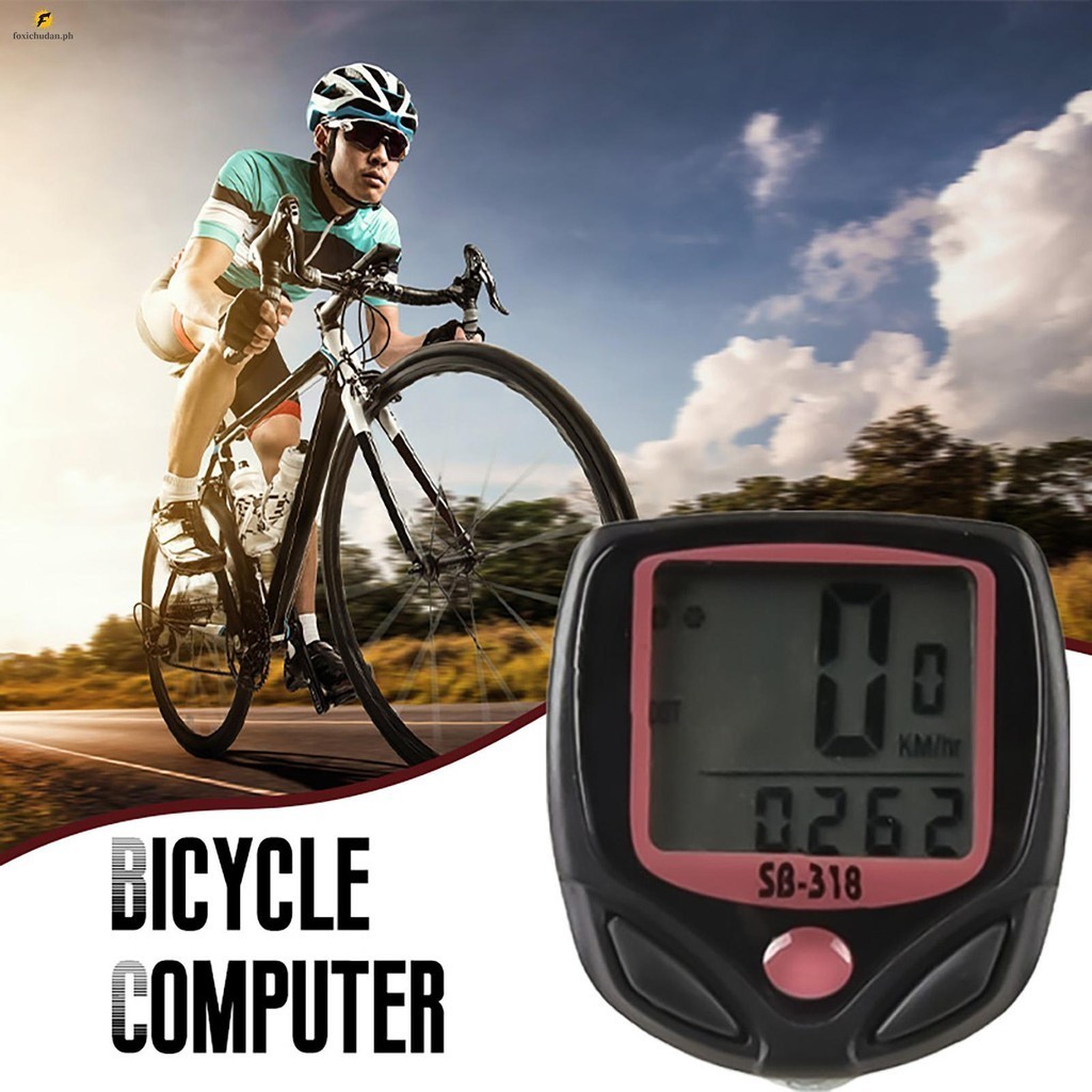 Cycling Bike Speedometer Easy to Read Bike Speedometer and Odometer ...