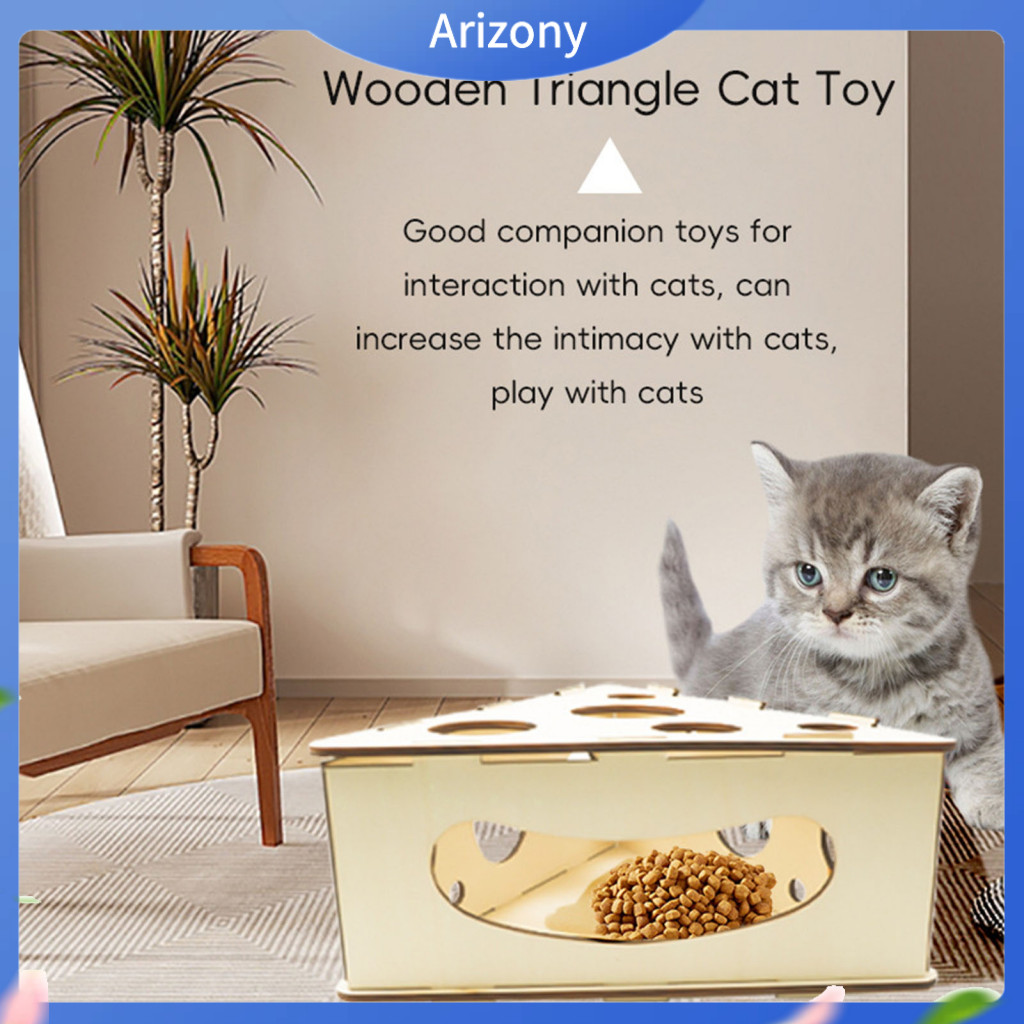 《penstok》 Interactive Cat Toy Durable Cat Toy Box Interactive Cat ...