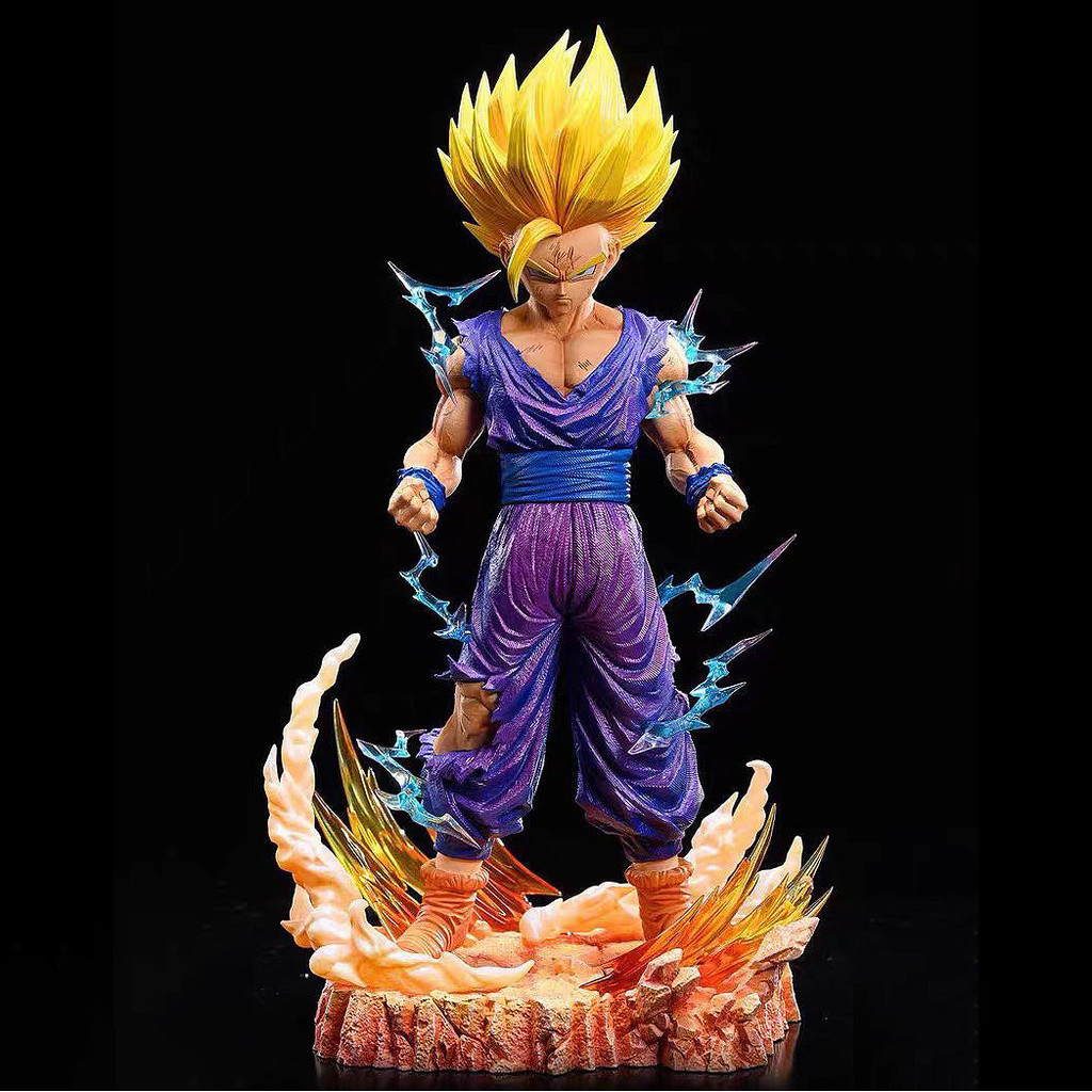 Dragon Ball Figure Super Saiyan Battle Damage Standing Posture Super ...