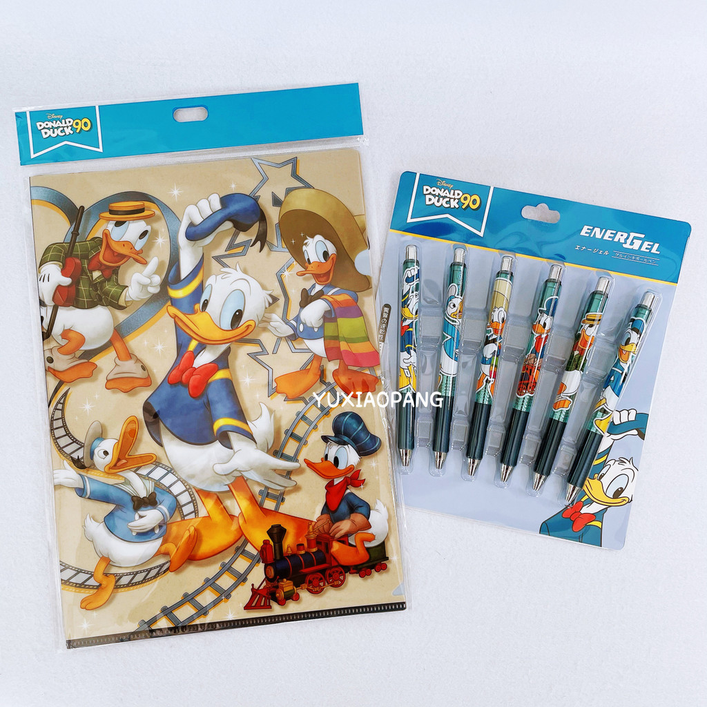 Donald Duck 90th Anniversary Limited Japan Disneyland Park Gel Pen ...