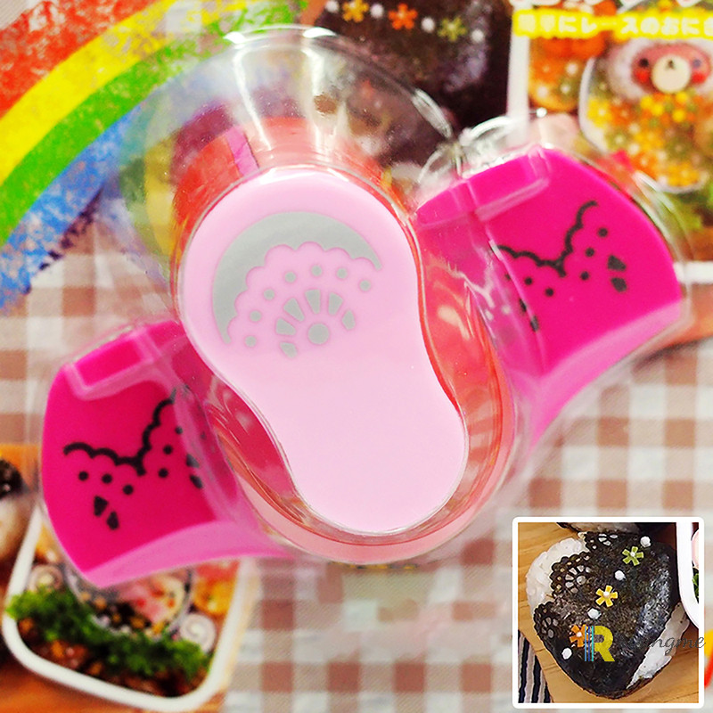 [Risingme] DIY Sushi Tool Seaweed Nori Punch Cutter Flower Ribbon Rice ...