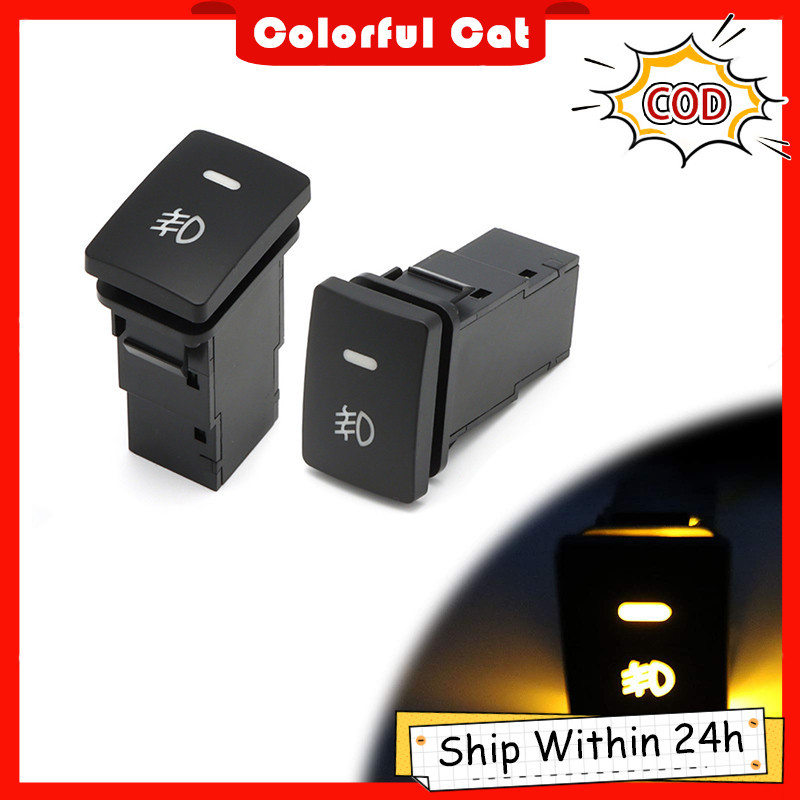 Toyota Car Fog Light Rocker Switch Button Fog LED Switch Light On-Off ...