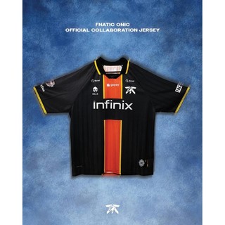 FNATIC ONIC E-sports OFFICIAL COLLABORATION 2024 JERSEY. Summer Latest ...