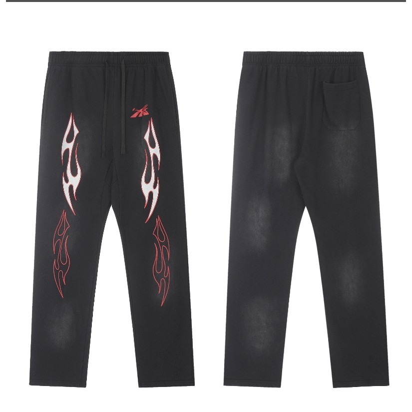 Hellstar Sports Future Flame Sweatpants High quality pure cotton hoodie ...
