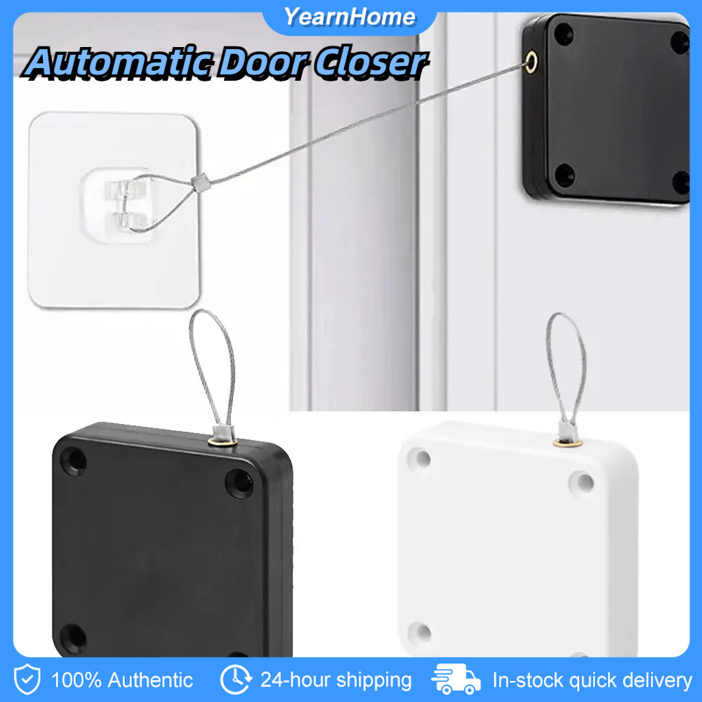 Automatic Door Closer Self Closing Door with Drawstring for Internal ...