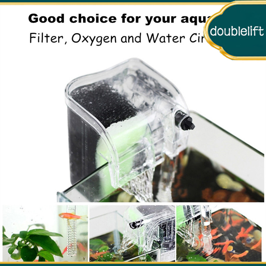 3 In 1 Hanging External Aquarium Pump Filter Water Fish Turtle Filter ...