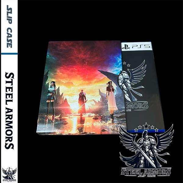 Final Fantasy VII Rebirth | PS4/PS5 Steel Slip Case | ONi Fantasy Box ...