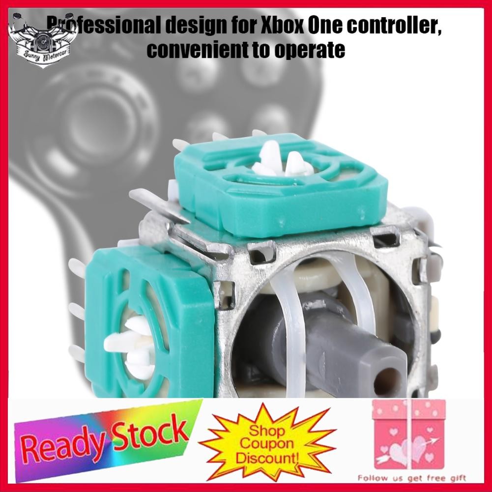 Sunnyhousess Akozon 5Pcs 3D Analog Sensor Joystick Rocker Replacement LeftRight Thumb Controller ...