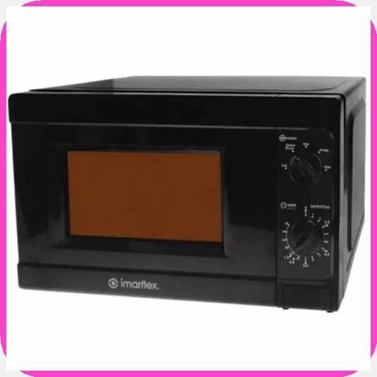 Imarflex;N@MO-H20R)j;Microwave!P[Oven,j[20,G[liters-cRotary-bBlack ...