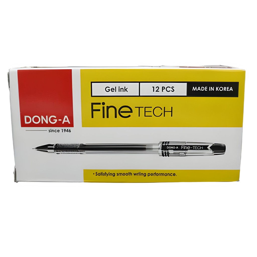 Dong-A Fine Tech Ballpen 0.2mm | 12pcs | Shopee Philippines
