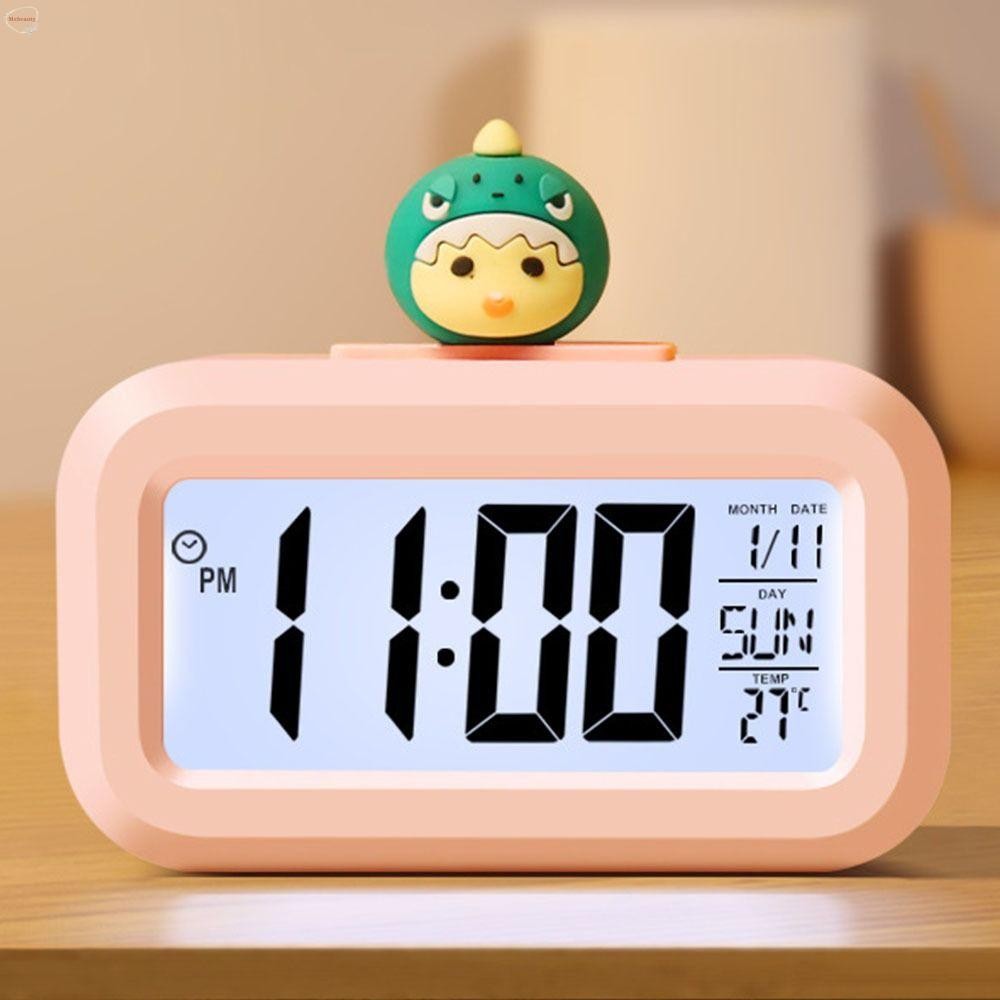 MXBEAUTY Digital Table Clocks Cartoon LED Stopwatch For Studying Date ...