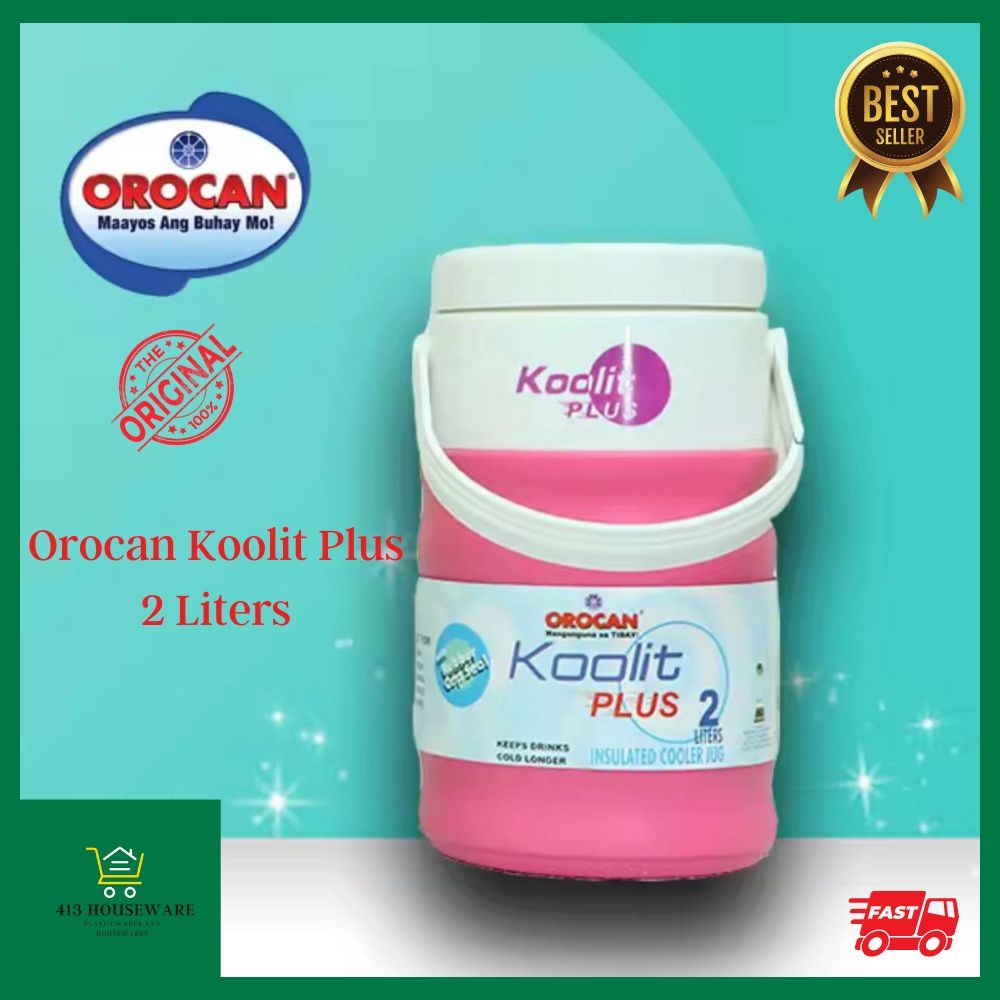 1.2L or 2L Koolit Jug Orocan Insulated Jag Palamigan Baunan Coleman ...