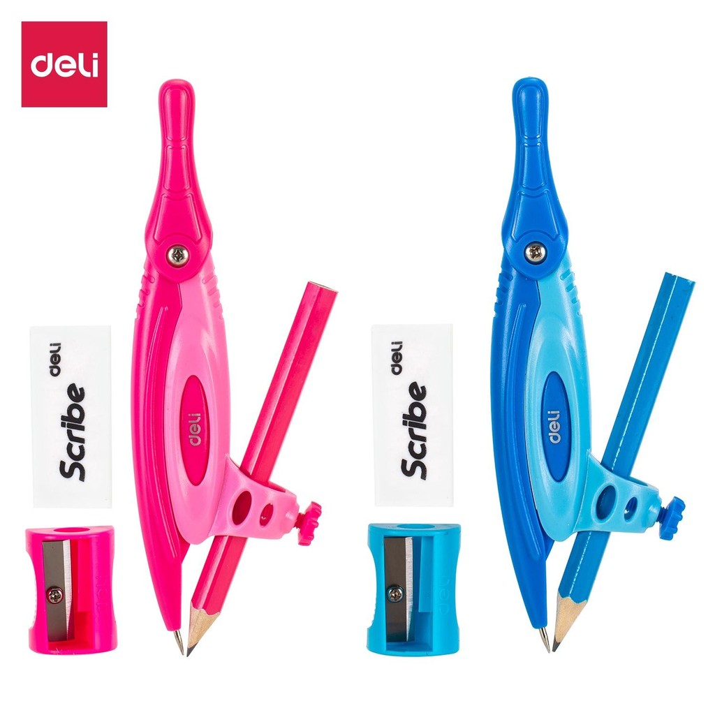 Deli EG30001 Compasses Set (Mixed) | Shopee Philippines