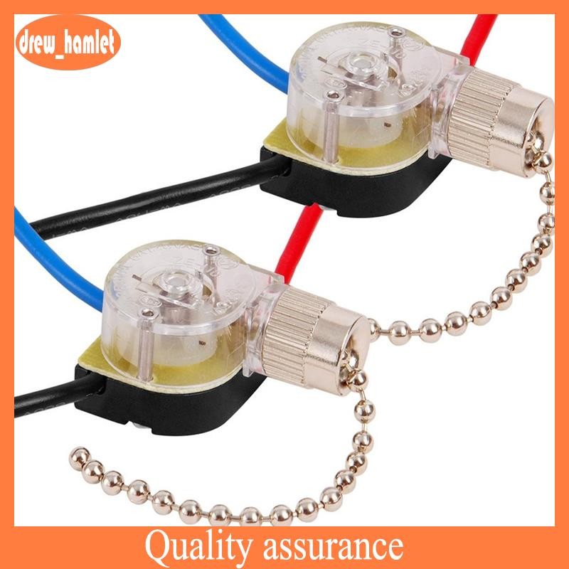 3Pack Ceiling Fan Light Switch ZE-110 Fan Switch 3 Way Speed Fan Switch ...