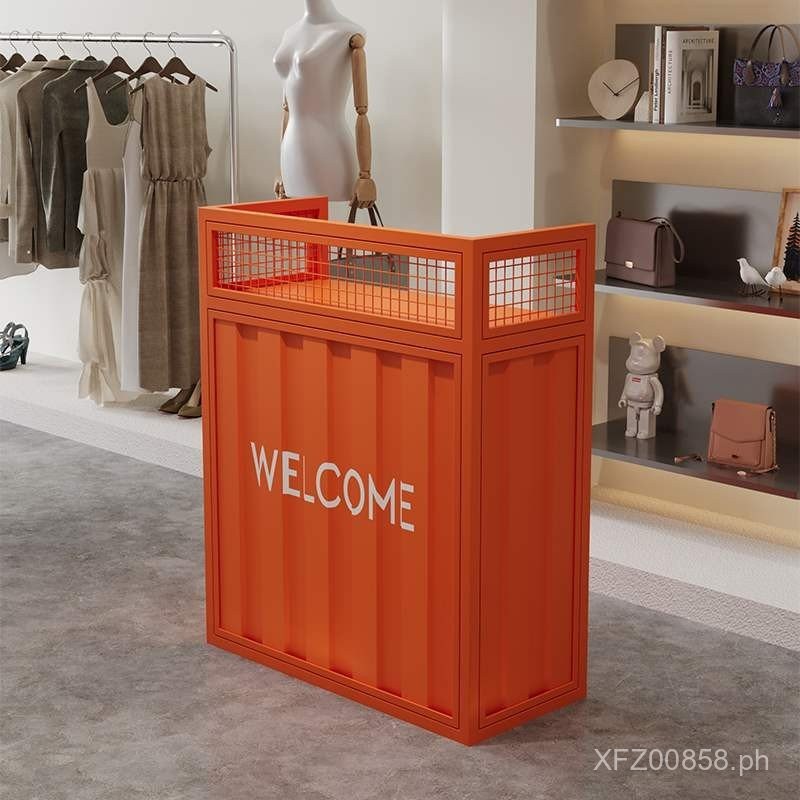 Small Cash Register Shopping Guide Clothing Front Desk Reception Desk ...