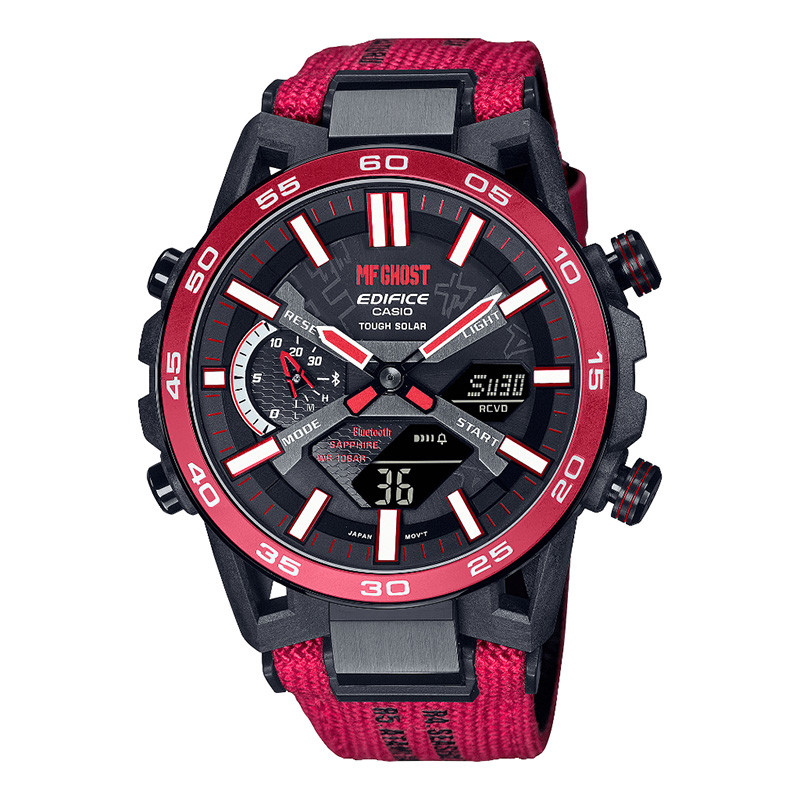 Casio Edifice (ECB-2000MFG-1ADR) Initial D & MF Ghost 100 Meter Solar ...