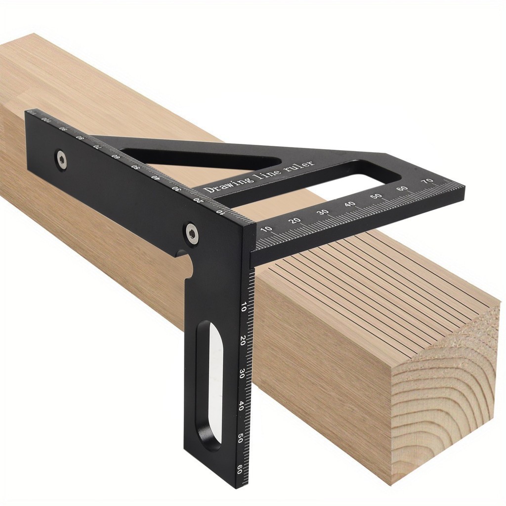 (in stock）Ruler with Height Gauge and Layout Measuring Multi Functional ...