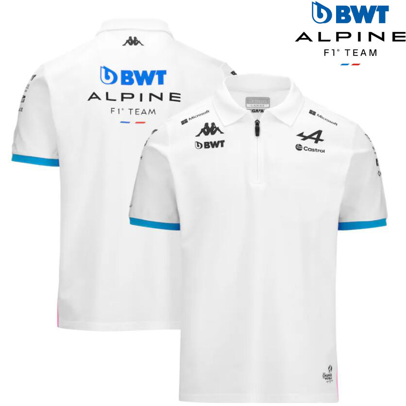 2024 Newest F1 Racing Jersey + BWT Alpine F1 Racing 2024 Team Polo ...