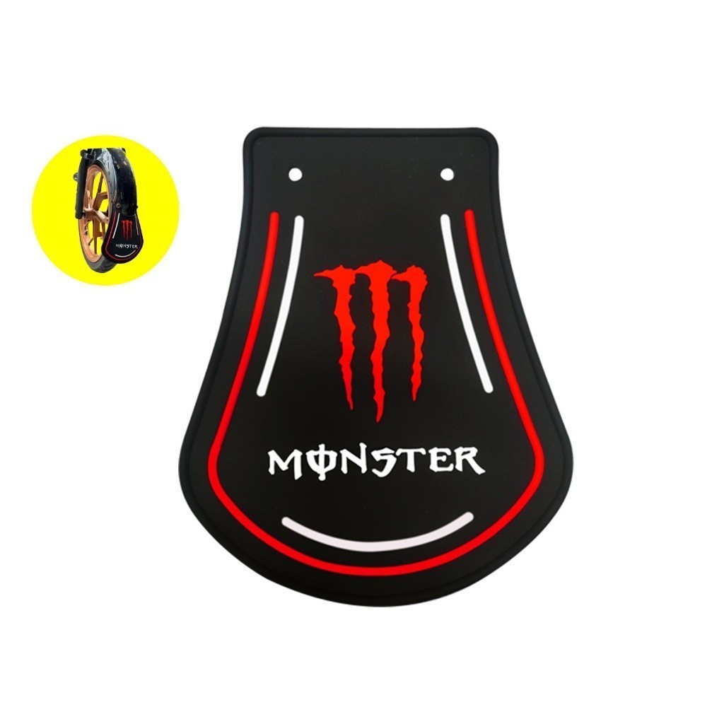 universally Mudguard/mudplufs for motorcycle sidecar sidewheel | Shopee ...