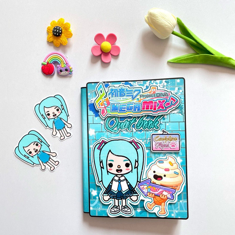 Toka Life World Quiet Book Toka Boka Hatsune Miku House | Shopee ...