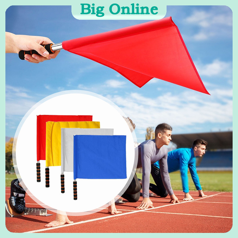 Track And Field Race Command Flag Volleyball Race Linesman Referee Flag ...