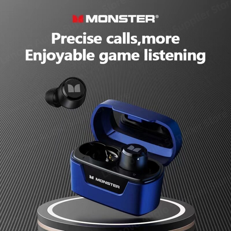 Monster XKT05 TWS Bluetooth 5.2 stylish headphones for voice calls ...