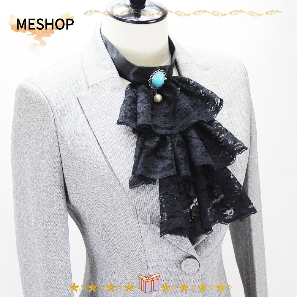 ME Ruffled Neck Collar, Costume Accessory Fake Collar, Victorian Tulle ...