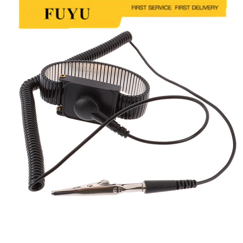 GG+FUYU Anti static work wrist strap ESD adjustable discharge belt ...