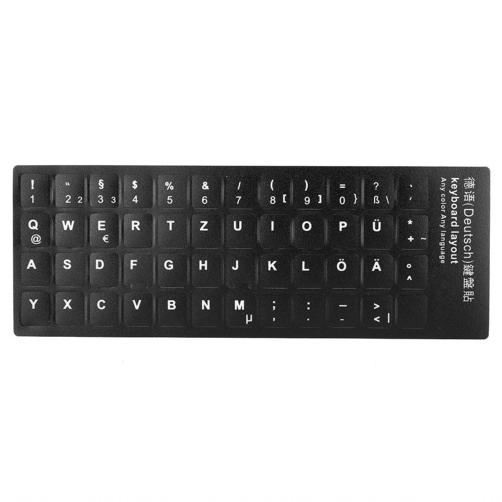 Superparis German Keyboard Sticker PVC Keypad Sheet For PC Desktop ...