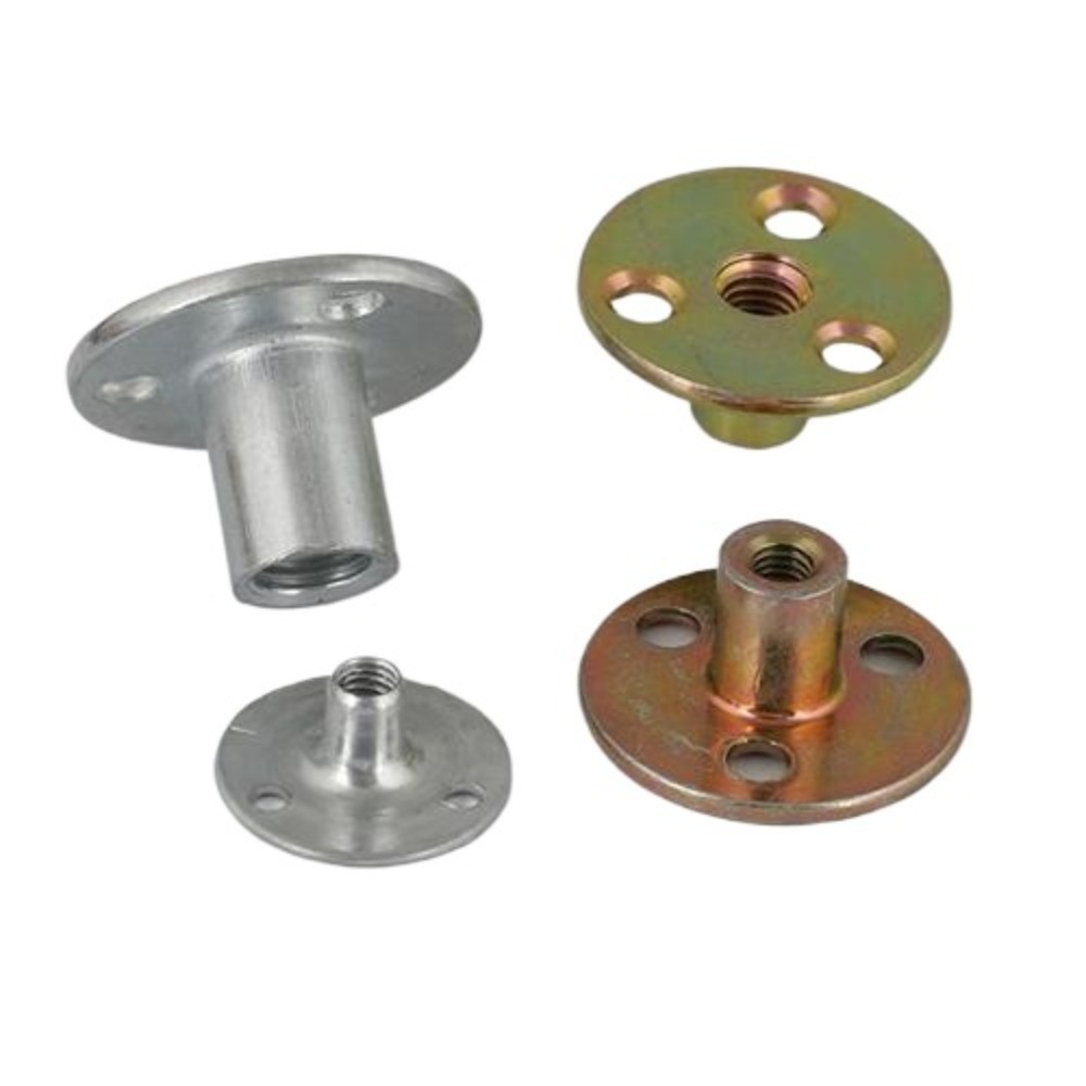 Iron Plate Nut Furniture Splint Pair Lock Nut Sofa Foot Locking ...