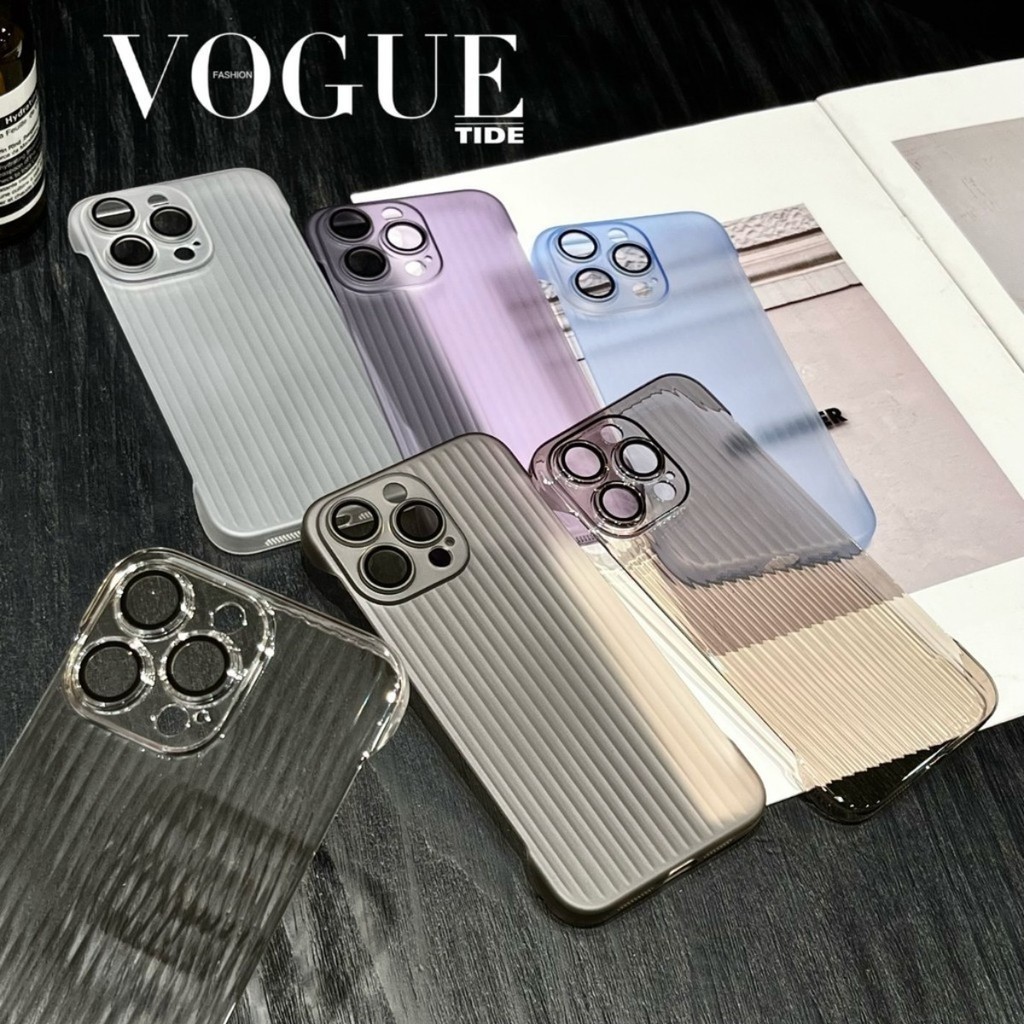 HOCE for iPhone 15 14 13 12 Pro Max 15 Plus Ultra-Thin Stripe ...