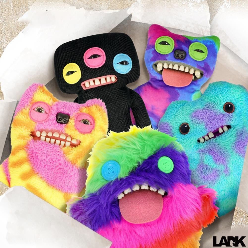 Tooth Monster Doll Ugly Cute Monster Funny Plush Doll Fuggler Tooth ...