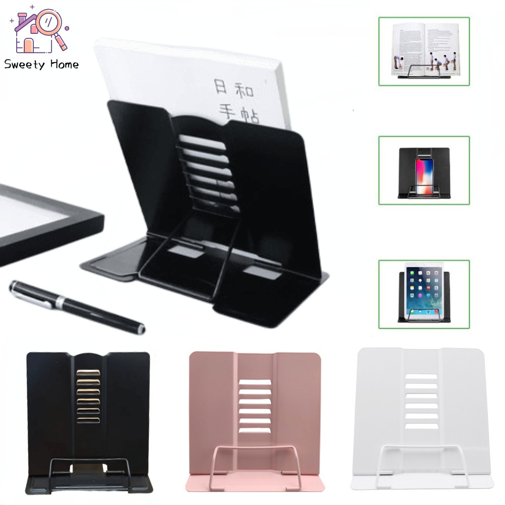 Metal Reading Frame Reading Rack Adjustable Bookshelf Reading Frame ...