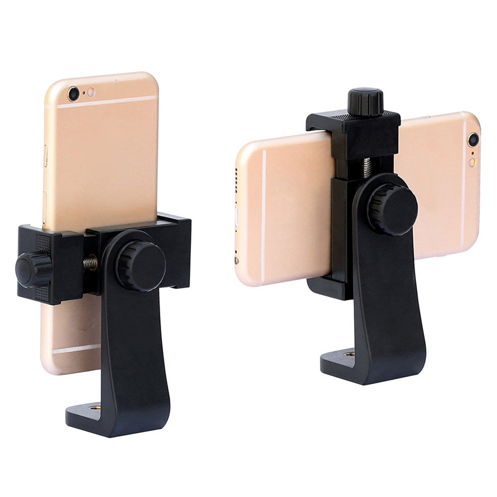 Universal Smartphone Cell Phone Holder Tripod Adjustable Clamp Mount ...