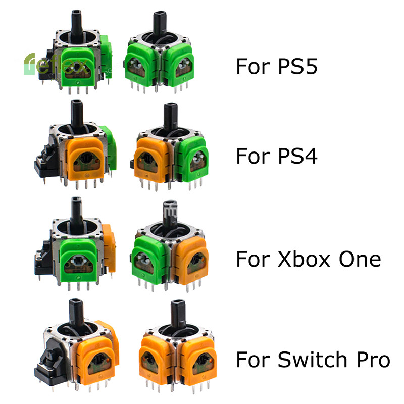 Reflex Arc 1Pcs Replacement Hall Effect Joy 3D Ana Sensor ThumbStick ...