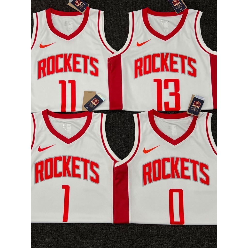 23 Season Rockets Home No. 11 Yao Ming No. 13 Harden No. 1 Madi No. 0 ...