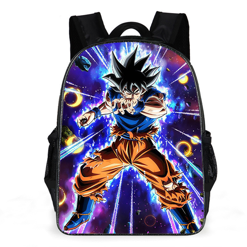 NEW Goku Krillin Saiyan Backpack Dragon Ball School Bag Dragon Ball ...