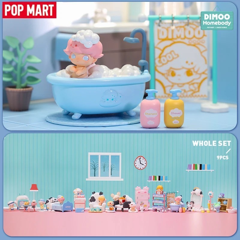 Pop Mart DIMOO Homebody Series Prop Series Mystery Box Figure Birthday ...