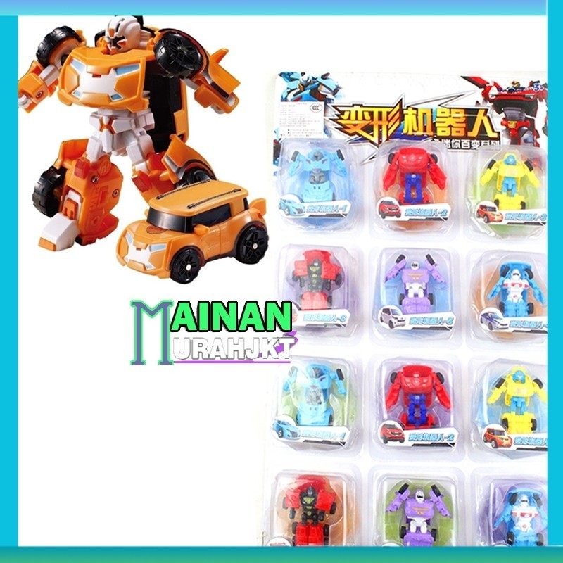 Figureans Kids Toys TOBOT MINI MIKA 69802 Toy Miniature ROBOT Car ...