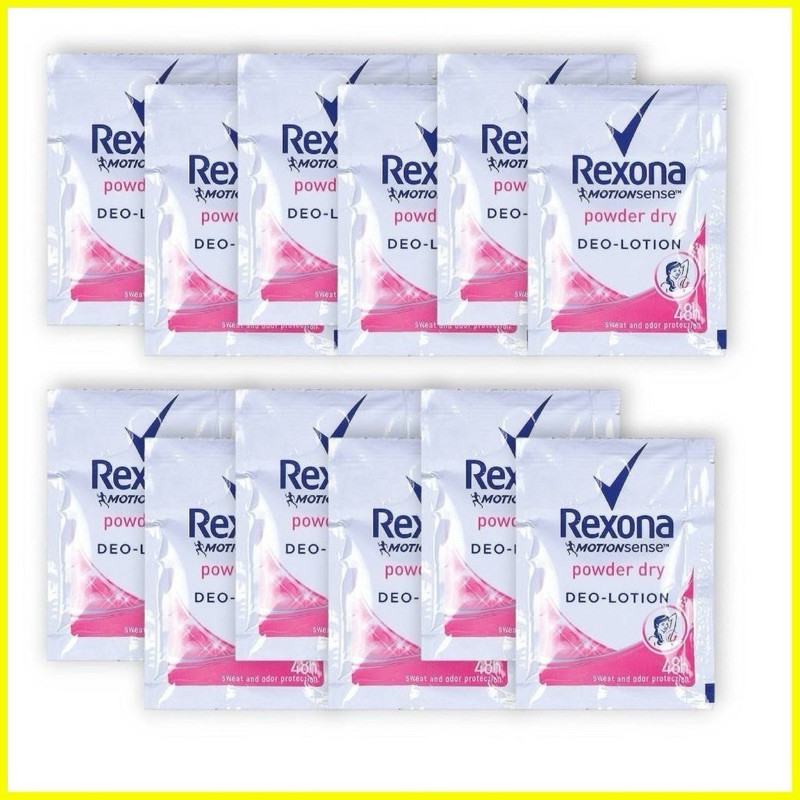 REXONA DEO LOTION 3MLx 12 sachet PINK | Shopee Philippines