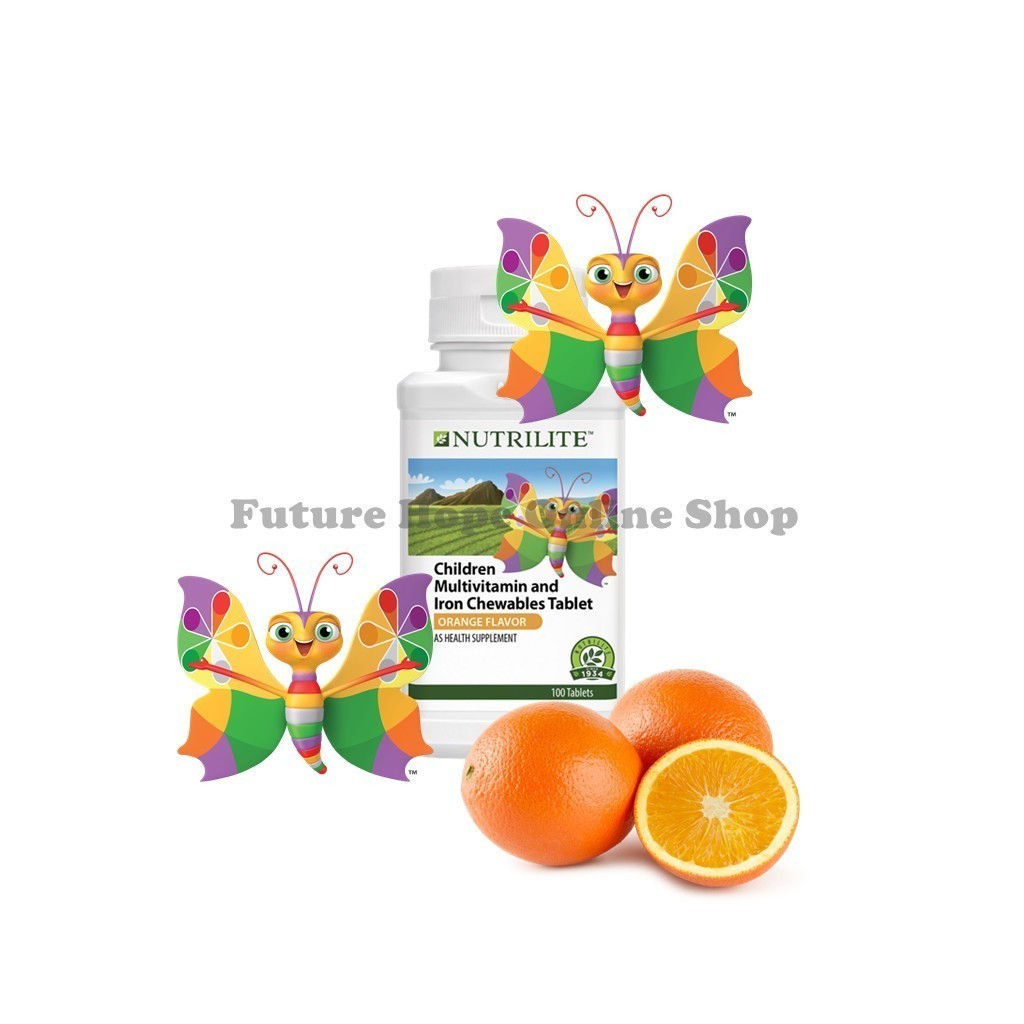 Nutrilite Children Multivitamin And Iron Chewables Tablet - 100 Tab ...