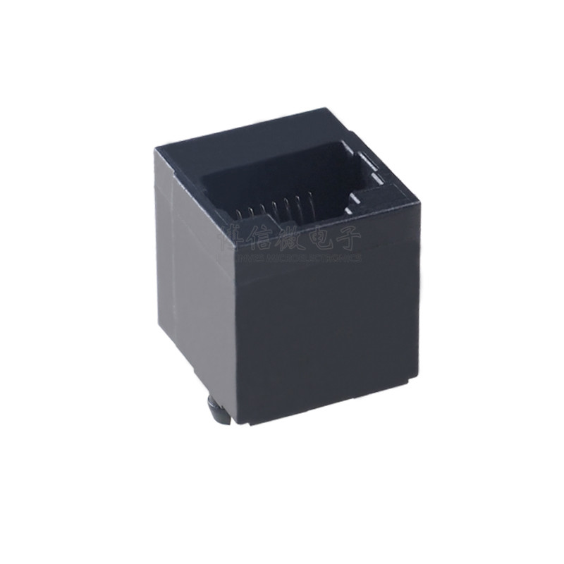 RJ45 all plastic 5224 vertical 52-8P8C all plastic Ethernet socket RJ45 ...