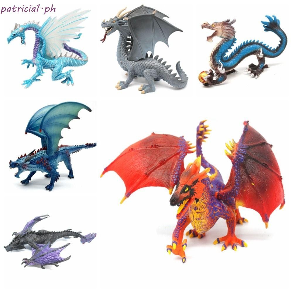 PATRICIA Myth Dragon Figures, Ice Flying Dragon Fire Bullfighting ...