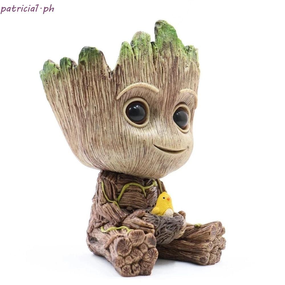 PATRICIA Groot Action Figure Sitting for Gifts Mini Groot Figure Toys ...